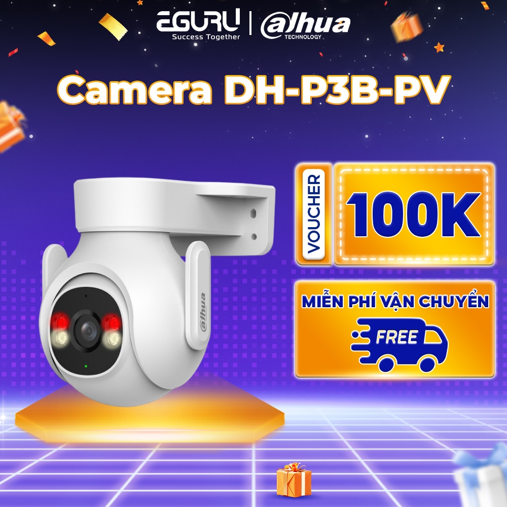 Camera DAHUA ngoài trời Picoo B1 DH-P3B-PV / DH-P5B-PV đàm thoại 2 ...