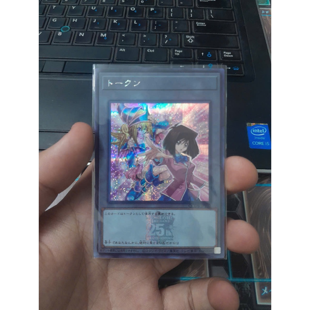 [ 20250103 ] Thẻ bài Yugioh Token (Anzu and "Dark Magician Girl") QCDB-JPT07 | Shopee Việt Nam