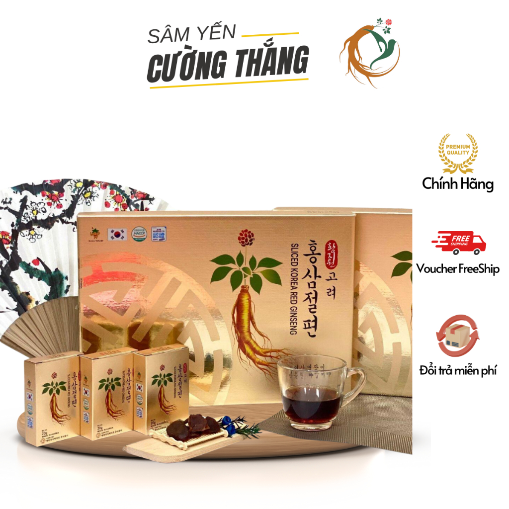 Sâm Lát Tẩm Mật Ong Korean Cao Cấp (20g x10 Hộp) - Giúp Tăng Cường Sức ...