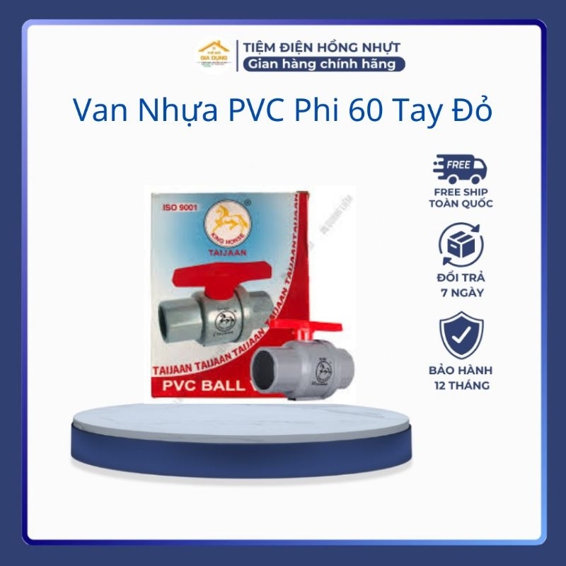 Van Nhựa PVC Taiwan Phi 21 27 34 42 49 60 Đỏ Hàng Công Ty Giá Rẻ ( Đổi ...
