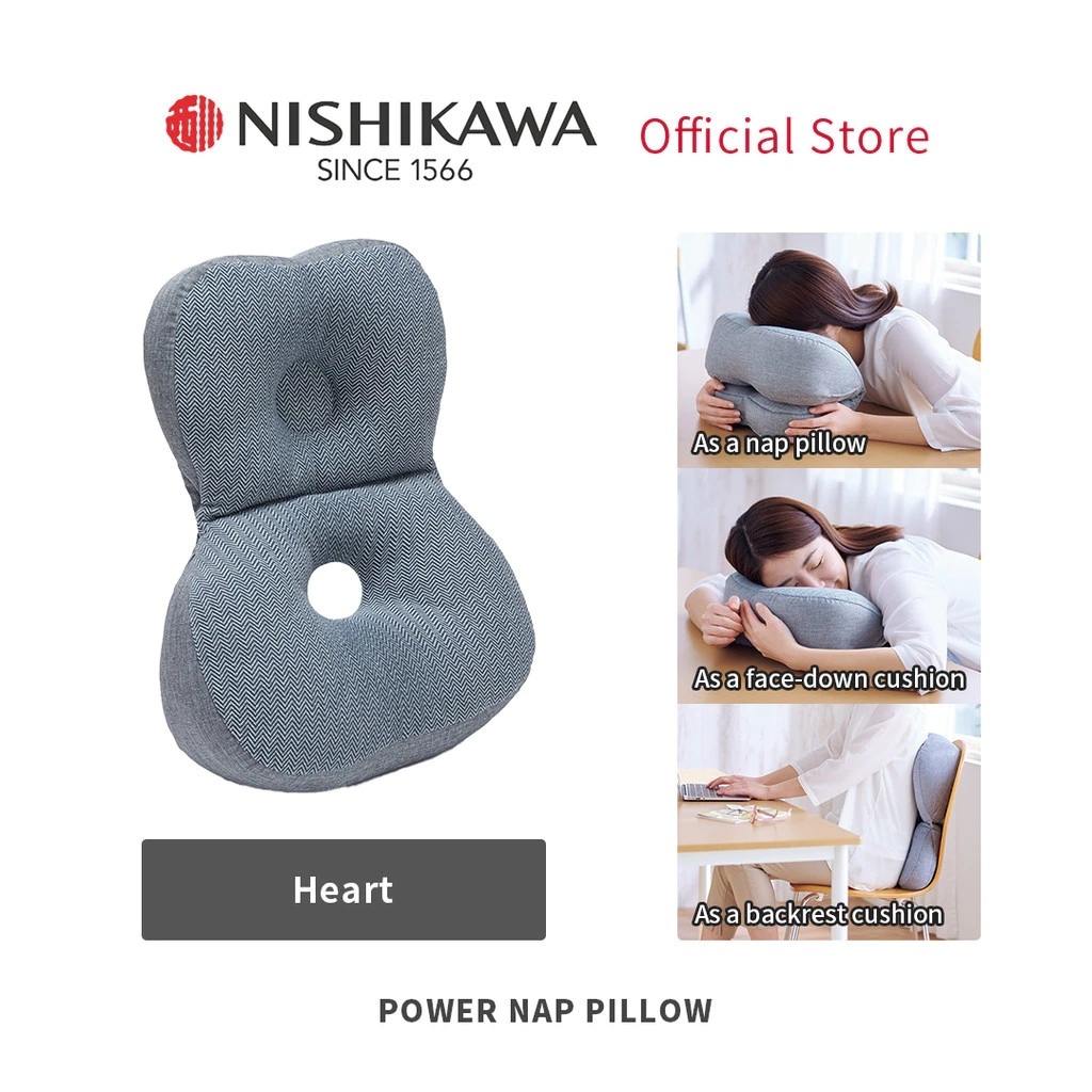 【Direct from Japan】POWER NAP PILLOW Heart Nap pillow, cushion, neck ...