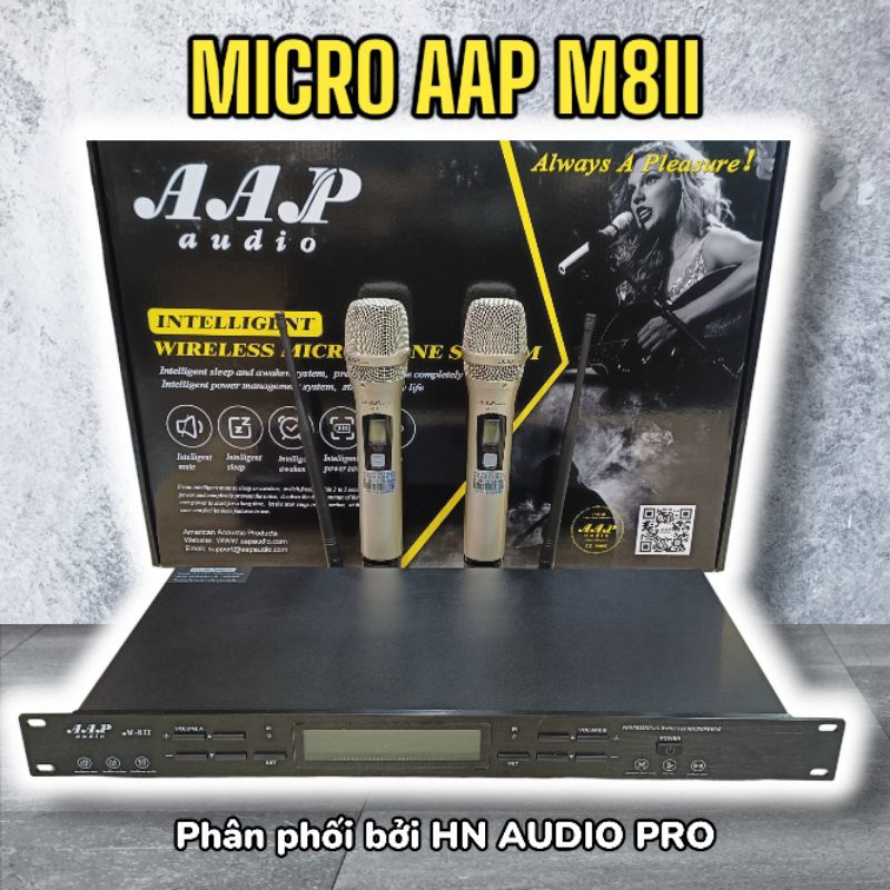 [ CHÍNH HÃNG ] Micro Không Dây AAP M8ll Tân Cường | Shopee Việt Nam