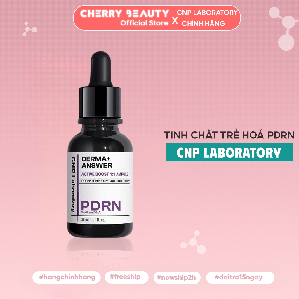 Tinh chất Trẻ Hoá Căng Bóng Và Phục Hồi Da PDRN CNP Laboratory Derma Answer Active Boost Ampule ...