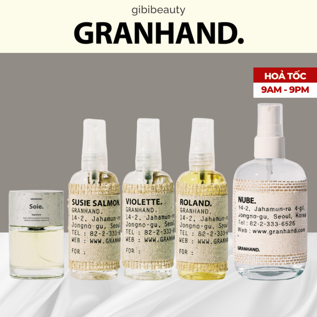 [CHIẾT] Nước hoa GRANHAND Perfume Unisex | Shopee Việt Nam