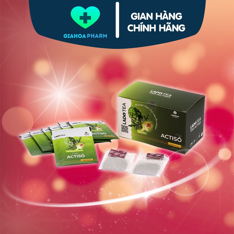 Trà Actiso / Atiso túi lọc Premium cao cấp Đà Lạt Ladophar (Ladotea ...
