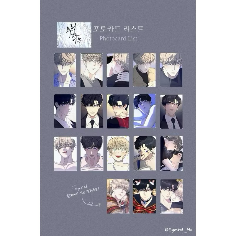 [Dagu Store] [SẴN] Pack random 3 thẻ ngẫu nhiên A Tree without Roots ...