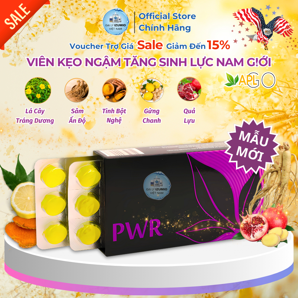 [NSF1111 Giảm 111K] PWR LEMON APLGO Viên Ngậm Tế Bào Gốc – Hộp 30 Viên ...