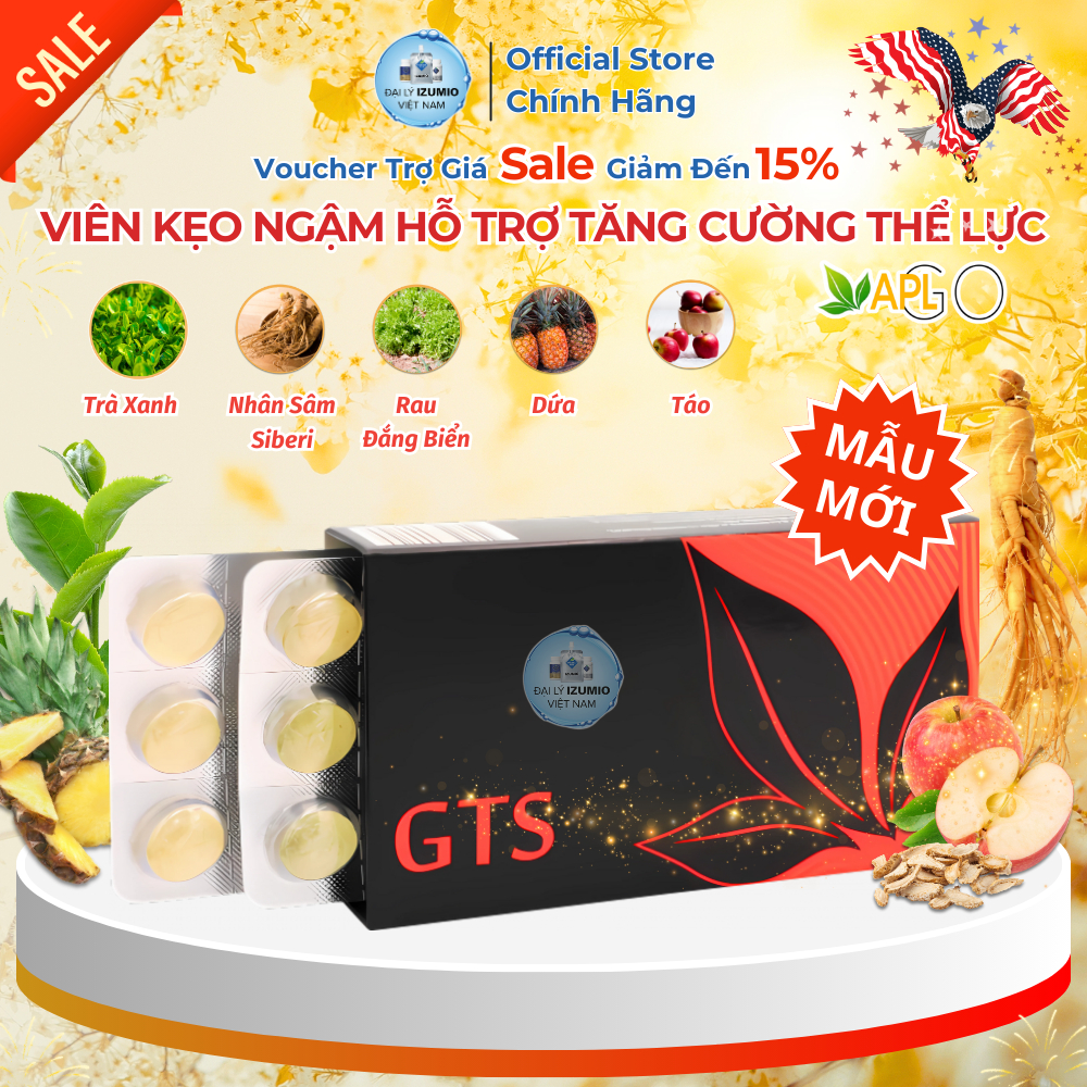 [NSF1111 Giảm 111K] GTS APLGO Viên Ngậm Tế Bào Gốc – Hộp 30 Viên Tăng ...