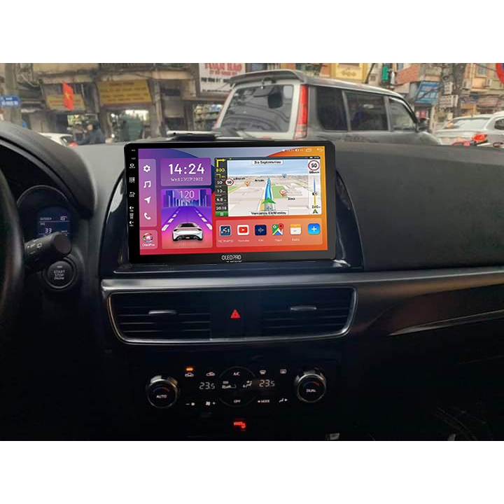 Bộ màn hình OLEDPRO A5 lắp sim 4G cho xe MAZDA CX5,RAM 2G,ROM 32G CHIP ...