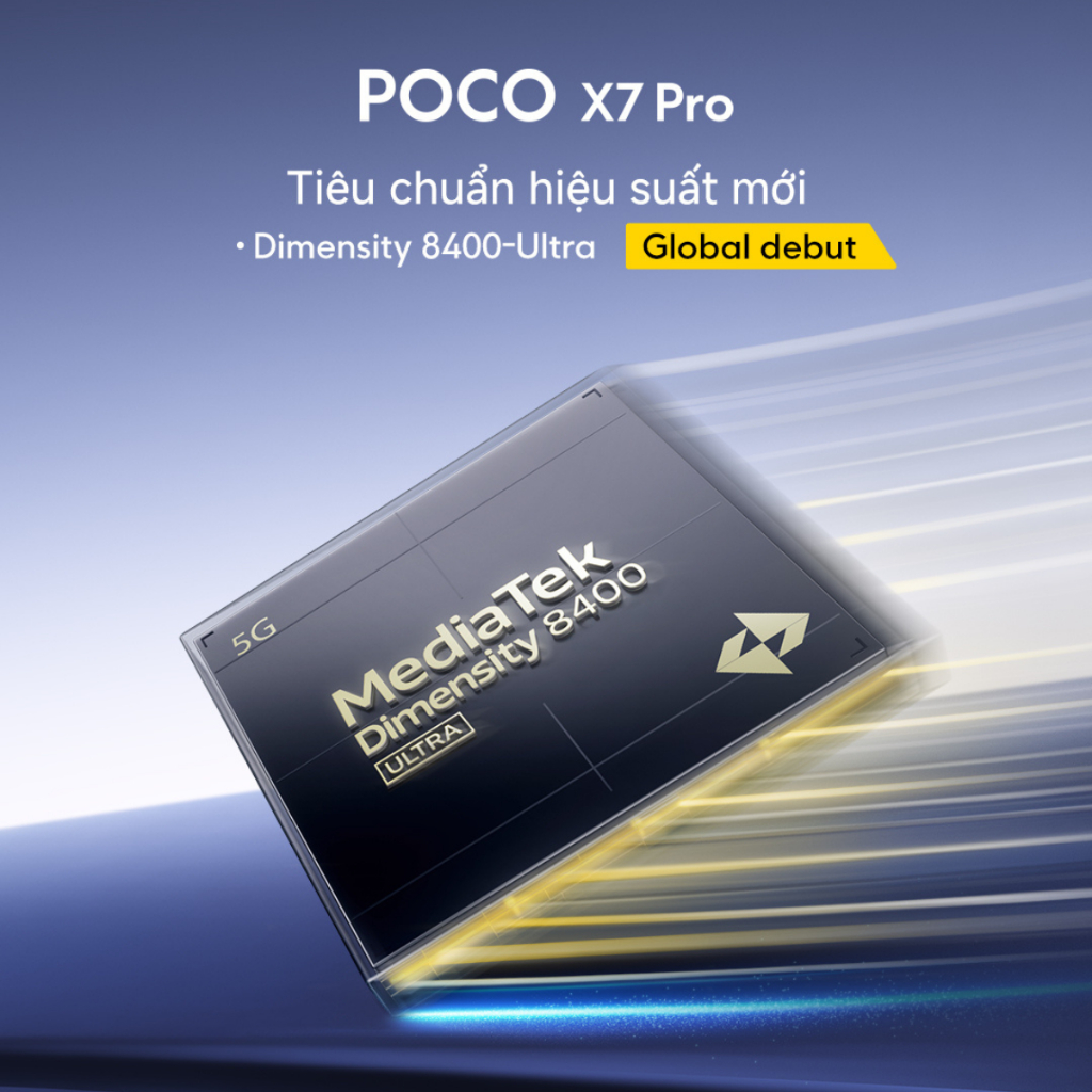 Điện thoại POCO X7 Pro 5G (8+256GB) | Màn 6.67" 120Hz AMOLED | D8400 ...