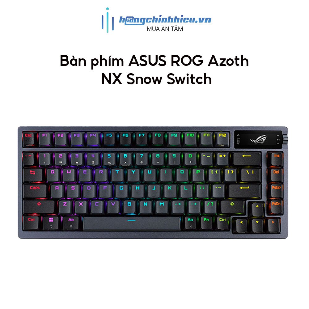 Bàn phím ASUS ROG Azoth NX Snow Switch - 90MP031A-BKUA01 | Shopee Việt Nam