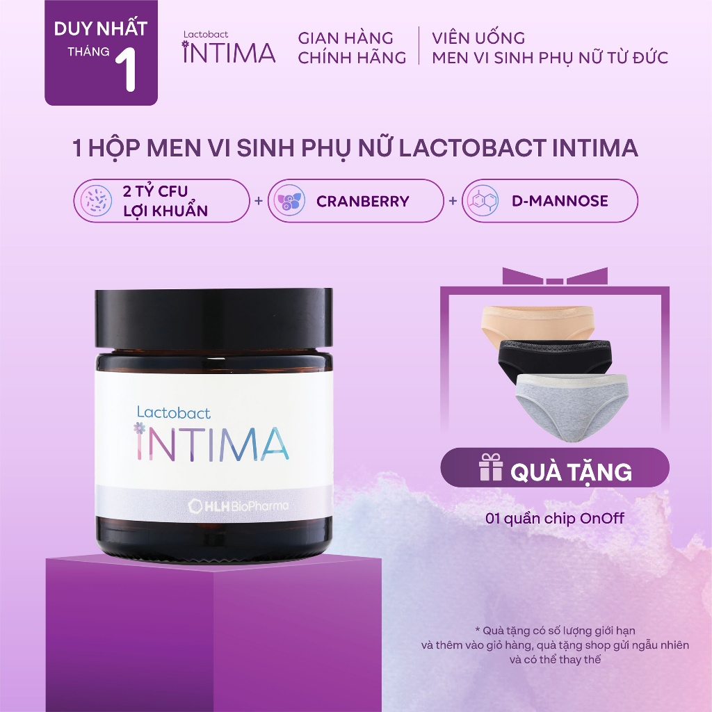Lactobact Intima - Men vi sinh phụ khoa bổ sung lợi khuẩn từ Đức hộp 30 ...