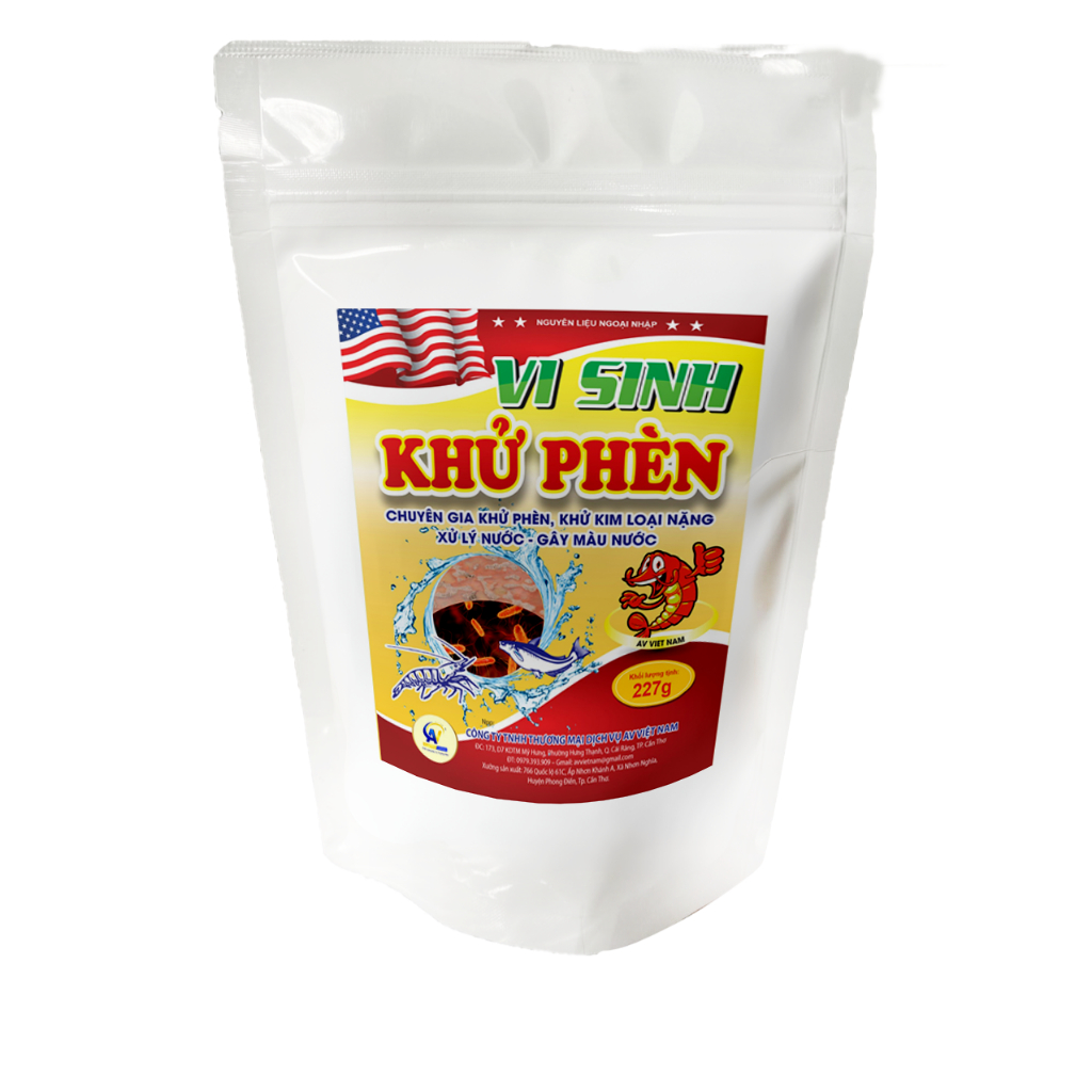 VI SINH KHỬ PHÈN - Chuyên gia khử phèn, kim loại nặng - Thuốc thủy sản ...