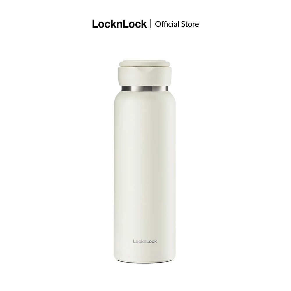 Bình giữ nhiệt LocknLock Sling Ring Tumbler LHC4322 Màu Ngà, 800mlm có ...