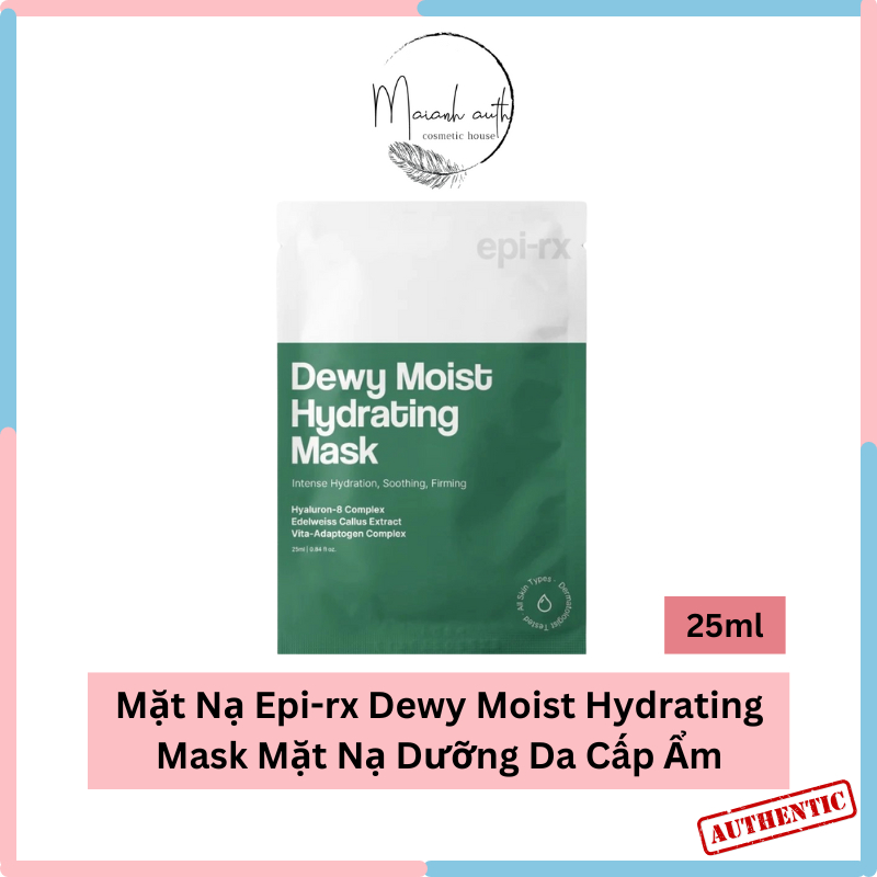 Mặt Nạ Cấp Ẩm Epi-rx Dewy Moist Hydrating Mask Epirx Cấp Ẩm Sâu Cho Da ...