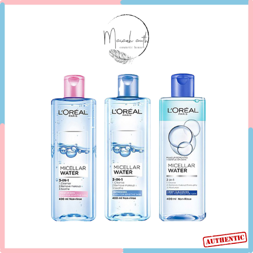 Nước tẩy trang Loreal - L'Oreal Paris 3-in-1 Micellar Water | Shopee Việt Nam