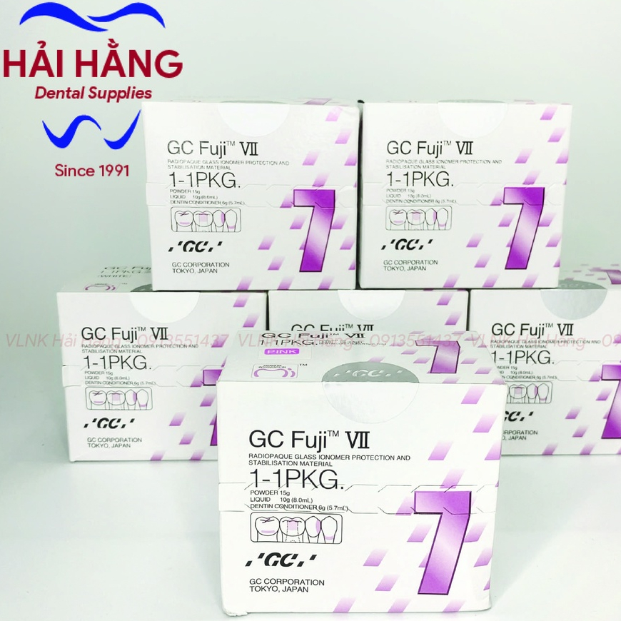 Chất trám Cement Fuji VII (Fuji 7) GC Trắng/Hồng | Shopee Việt Nam