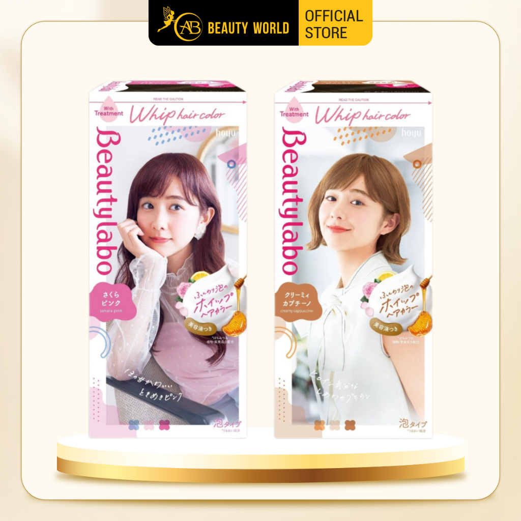 Thuốc Nhuộm Tóc Tạo Bọt Phục Hồi Dưỡng Tóc Beautylabo Whip Hair Color ...