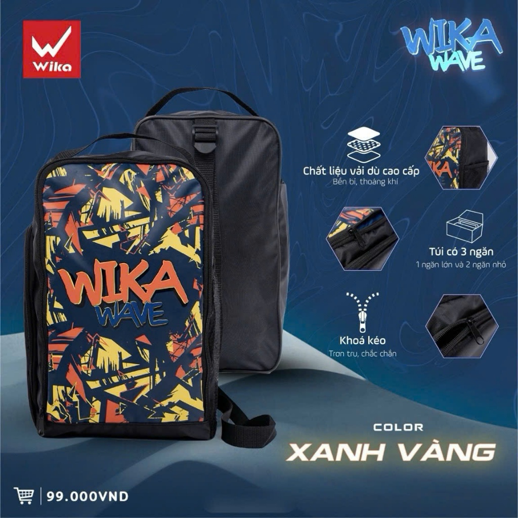 Túi xách đeo chéo thể thao Wika Wave chính hãng cao cấp giá rẻ chống ...