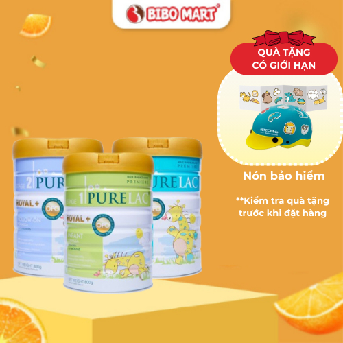 Sữa Bột PureLac Royal+ Formula số 1 2 3 Nhập Khẩu Chính Hãng Dành Cho ...