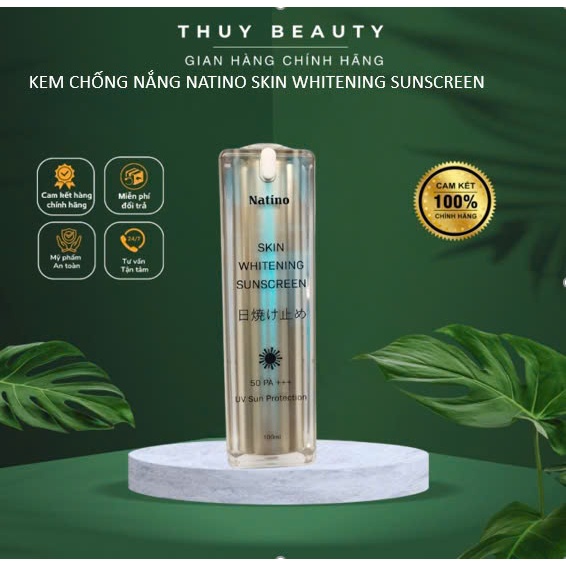 KEM CHỐNG NẮNG NATINO SkIN WHITENING SUNSCREEN | Shopee Việt Nam