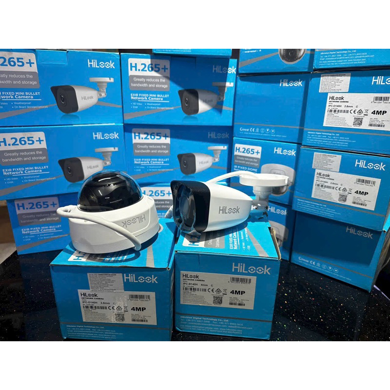 Camera IP Dome Hilook 2MP, 4MP (IPC-D121H, IPC - D141H) | Shopee Việt Nam