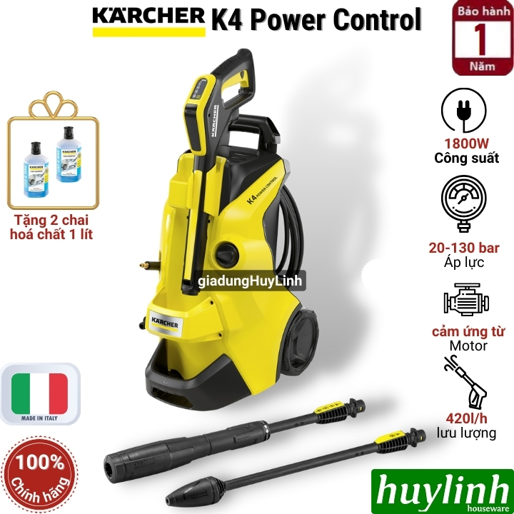 Máy rửa xe Karcher K4 Power Control FLEX - [Thay thế k4 Full Control ...