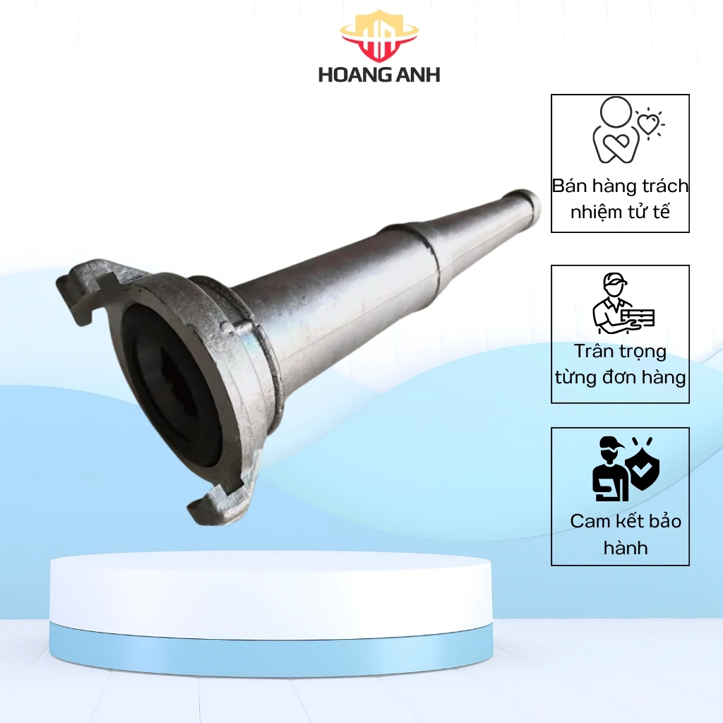 Lăng phun chữa cháy D50 D65 đúc nguyên khối bằng hợp kim gang - đầu phun tăng áp đẩy cao ...