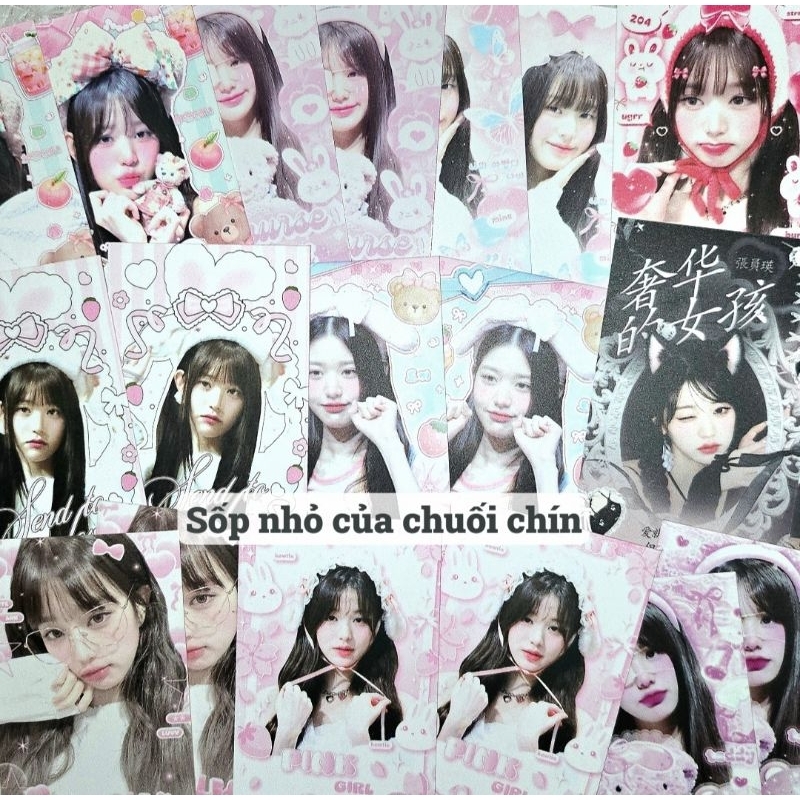 Card des Wonyoung IVE mix 25/50/100c unoff(đọc mô tả trước khi mua ...