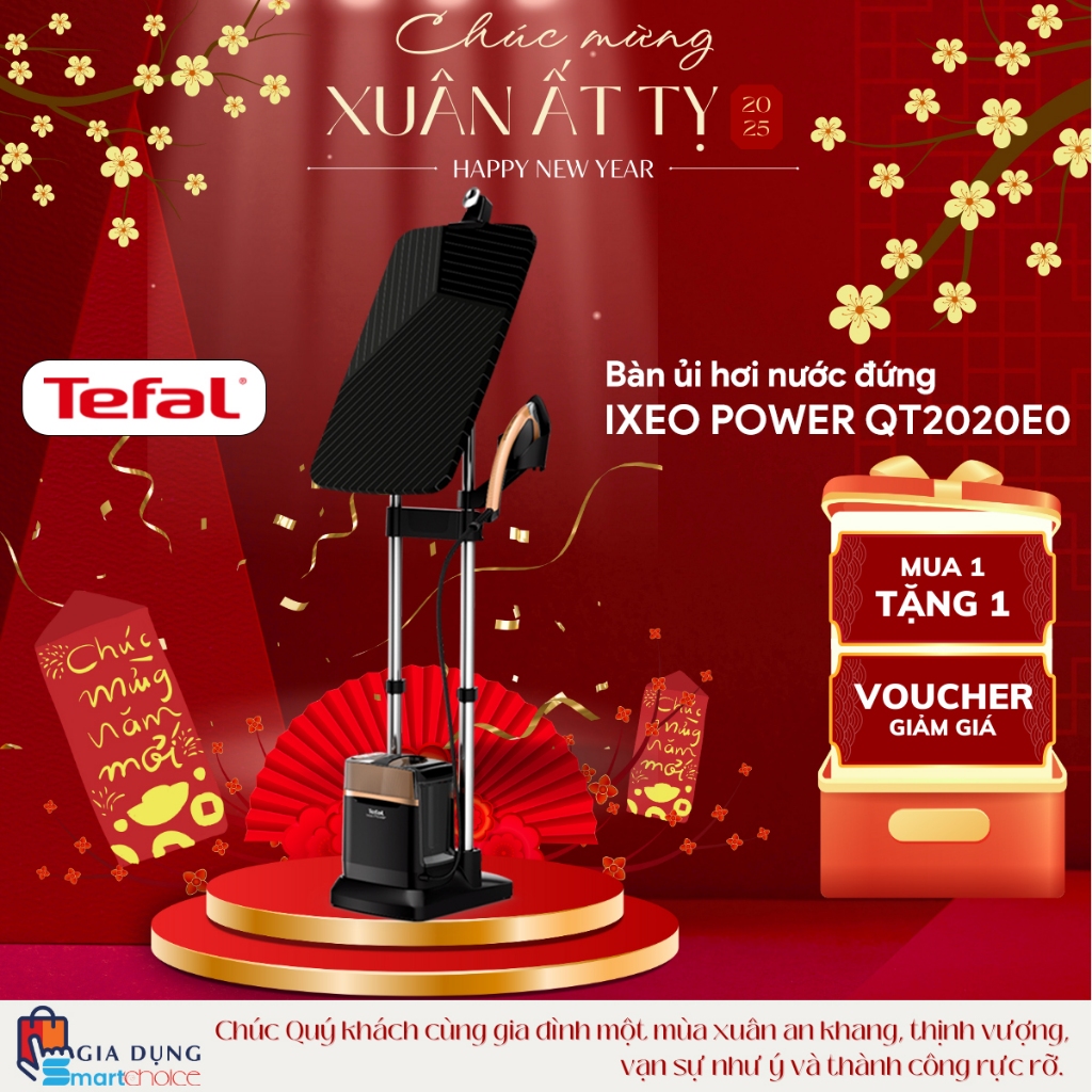 Bàn Ủi Hơi Nước Tefal IXEO Power QT2020E0, Xuất Xứ Pháp, Công Nghệ Bảo ...