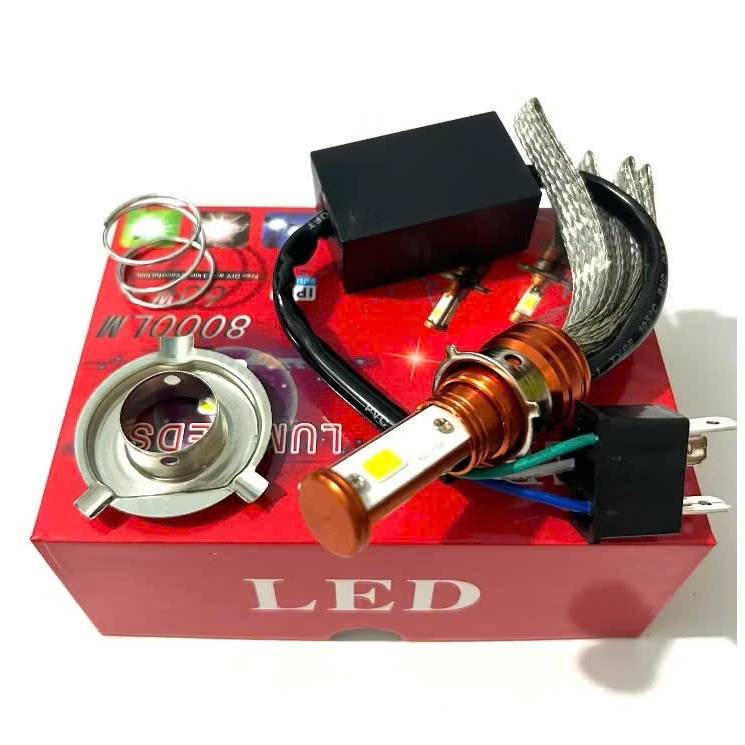 Bóng-Đèn pha led 3 tim đỏ CYT đuôi công tản nhiệt hàng chất lượng cao ...