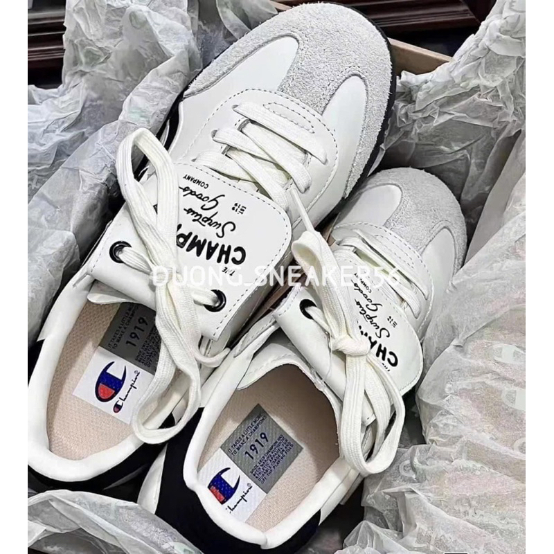 [HOẢ TỐC] Giày Champion Essentials Champ T-Trainer ' Cream/Black ...