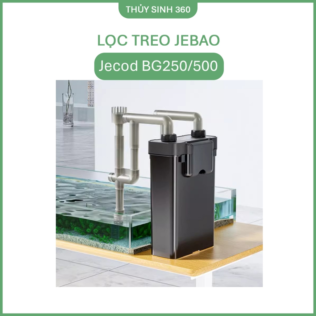 Lọc Treo JEBAO Jecod BG 250/500 - Sử Dụng Cho Bể Cá, Thủy Sinh, Bể Nước Thấp | Shopee Việt Nam