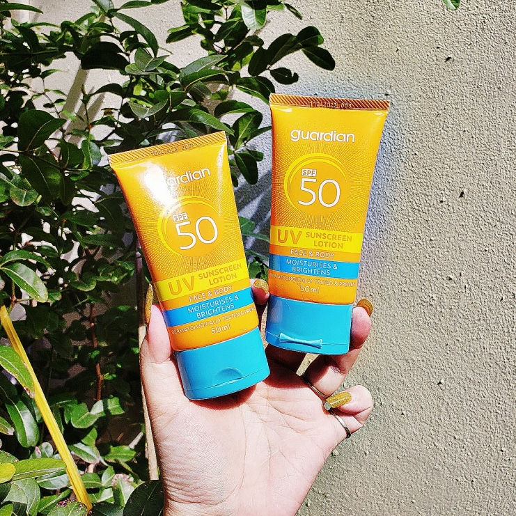 THANH LÝ DATE T4/25 Kem Chống Nắng Guardian Face & Body Uv moisturise & whitening Spf50 50Ml ...