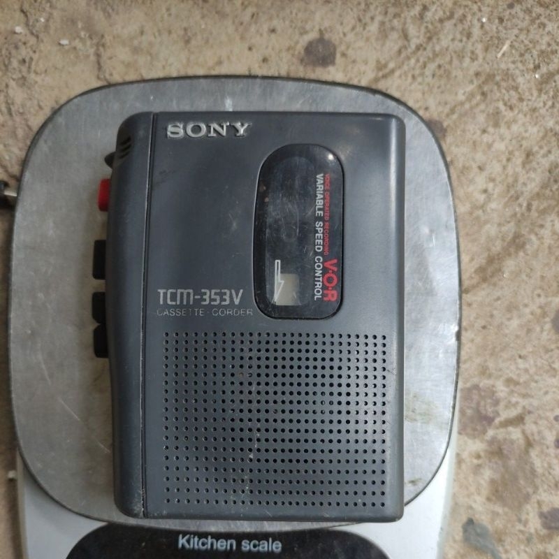 máy hát băng cassette Sony TCM 353V [XEM KỸ MÔ TẢ] | Shopee Việt Nam