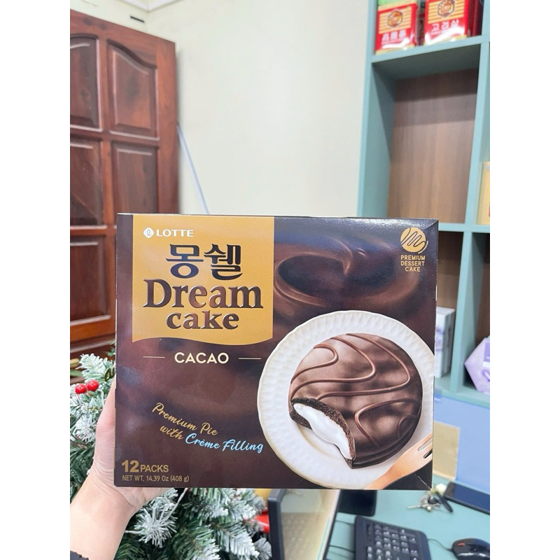 Bánh Monshell Chocopie Cacao Lotte(12cái) | Shopee Việt Nam