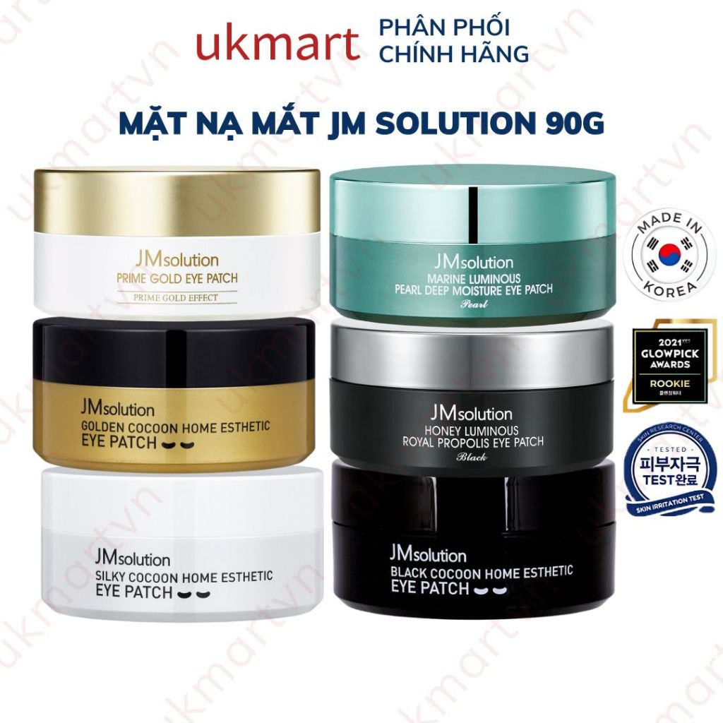 Mặt Nạ Mắt JM Solution Ngừa Lão Hóa Chiết Xuất Keo Ong, Chiết Xuất Ngọc Trai 90g | Shopee Việt Nam