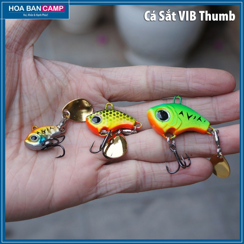 Cá Sắt VIB Thumb Câu Lóc, Trê, Nheo | 5-10-20g | Shopee Việt Nam