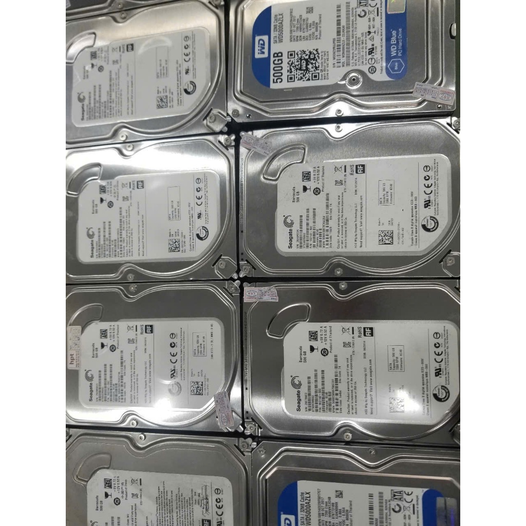 Ổ cứng HDD PC Case 500GB 3.5 inch SATA Tháo Máy Sức Khỏe 100% | Shopee ...