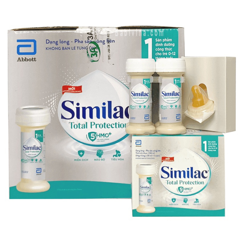 Sữa Similac Total Protection 59ml Dạng Nước | Dành Cho Trẻ Từ 0-12 ...