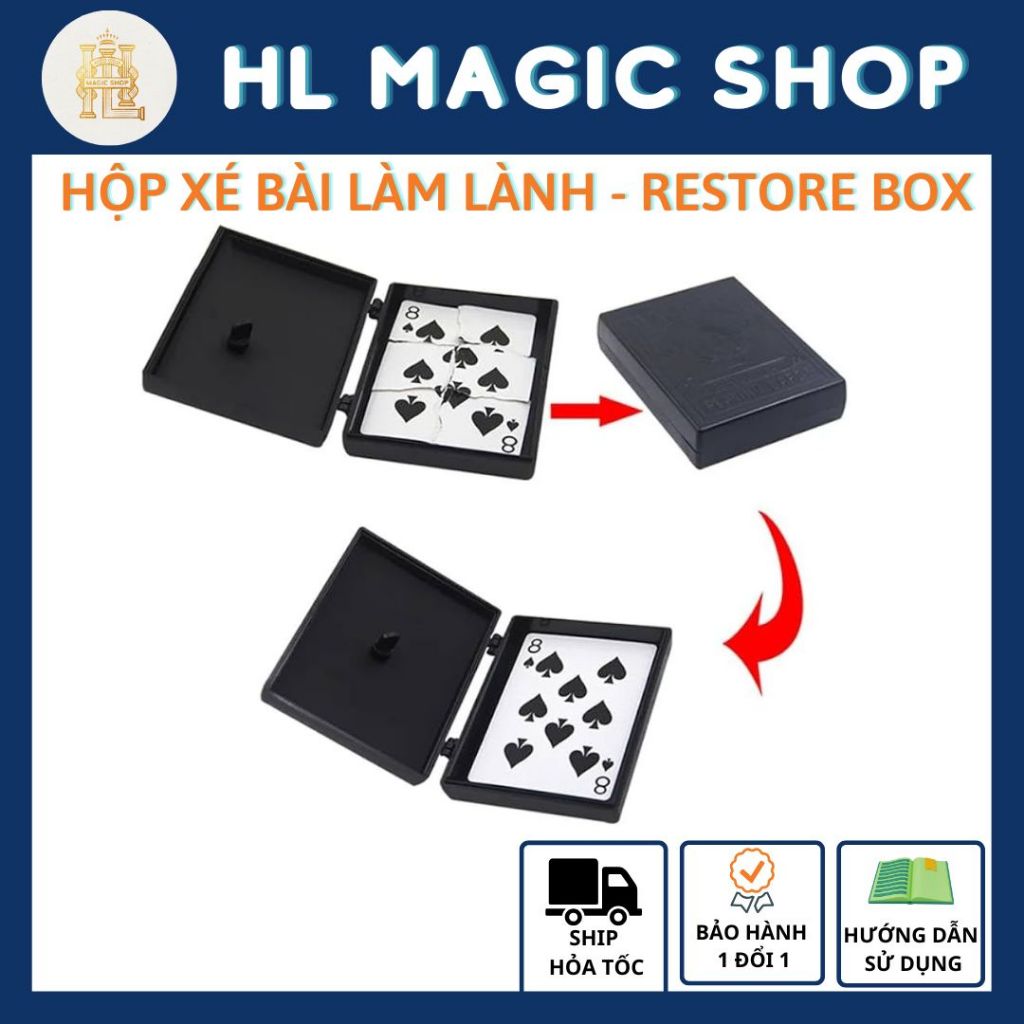 Đồ chơi ảo thuật hộp xé rách hóa lành - Magic Restore Box | Shopee Việt Nam