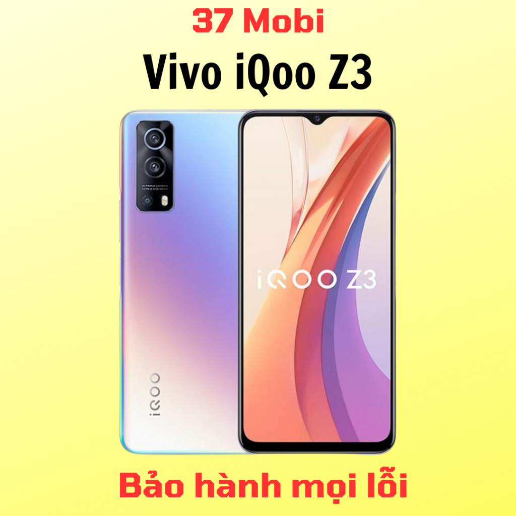 Điện thoại Vivo iQOO Z3 màn 120Hz - Chip Snap 768G 5G ram 8G+128G | Shopee Việt Nam