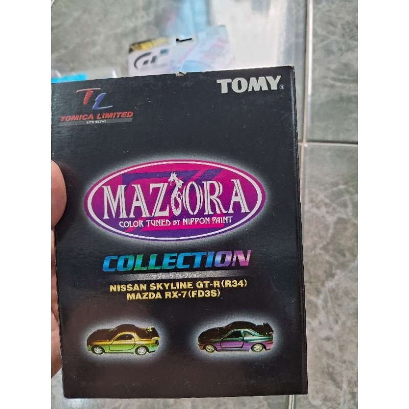 TOMICA TLV NISSAN SKYLINE GTR R34 & MAZDA RX-7 | Shopee Việt Nam