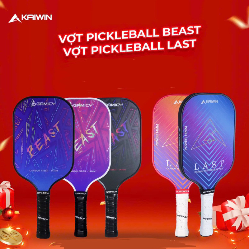 Vợt Pickleball chính hãng Kaiwin Last, vợt Pickle ball Beast, chất liệu ...
