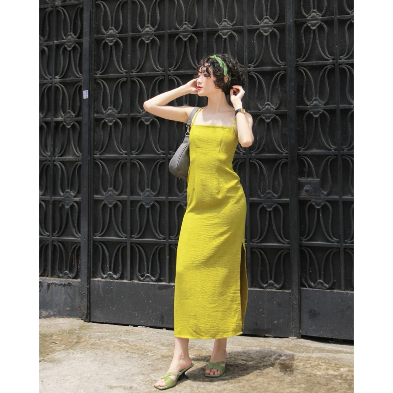 Váy Dây Ôm Tôn Vóc Dáng Anthea Dress | FLANH | Shopee Việt Nam