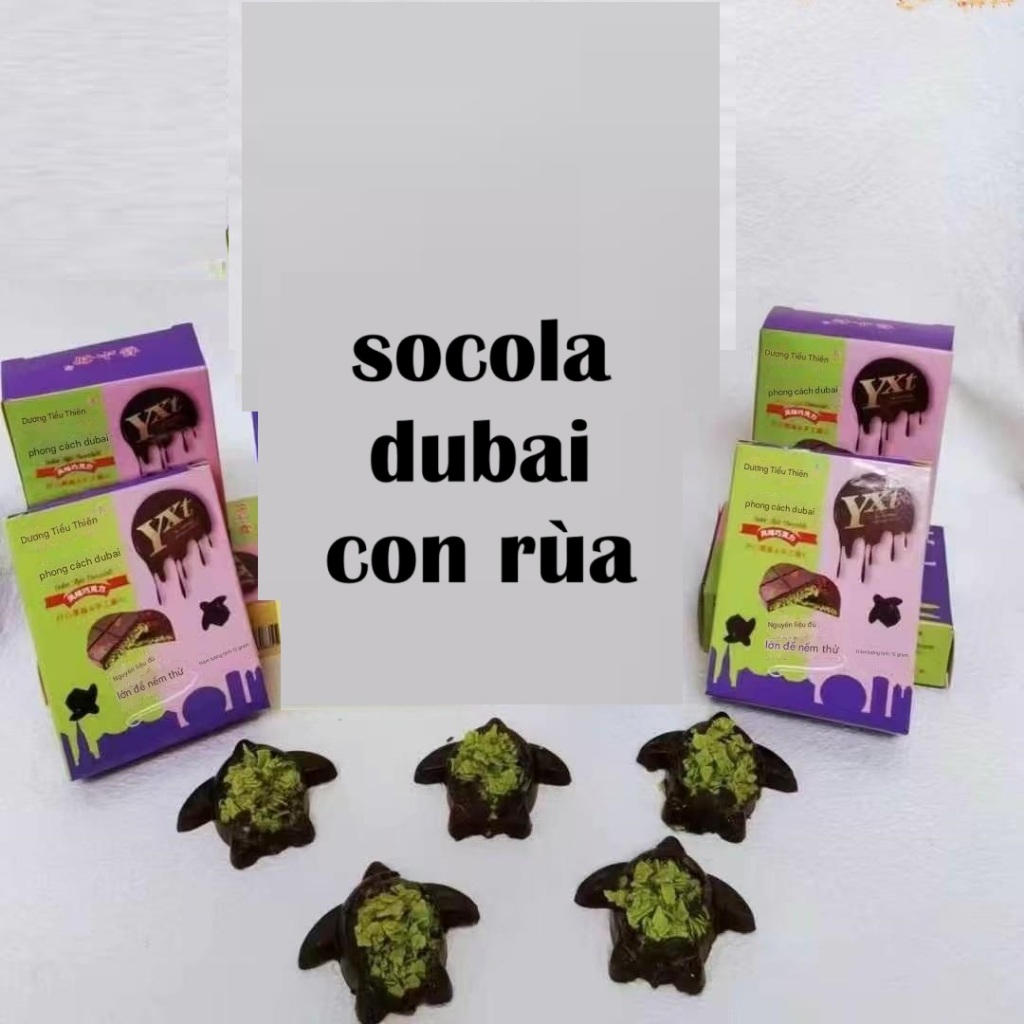 1 hộp socola dubai con rùa | Shopee Việt Nam