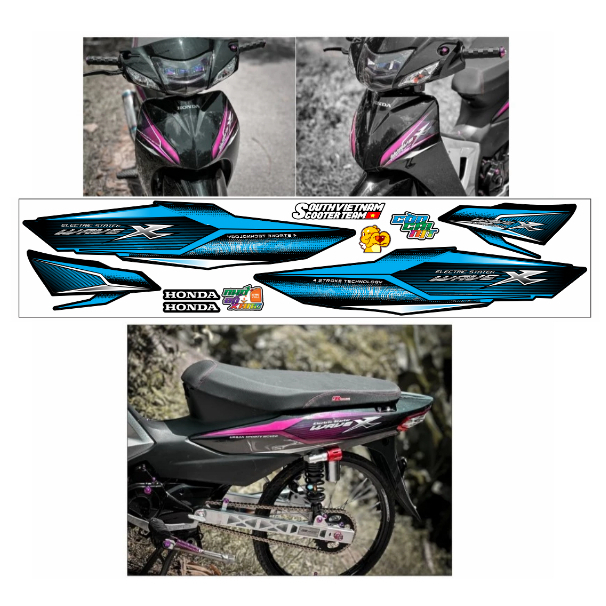 TEM WAVE X mẫu mới 2024 DÁN 50 - 100 - 110 | Shopee Việt Nam