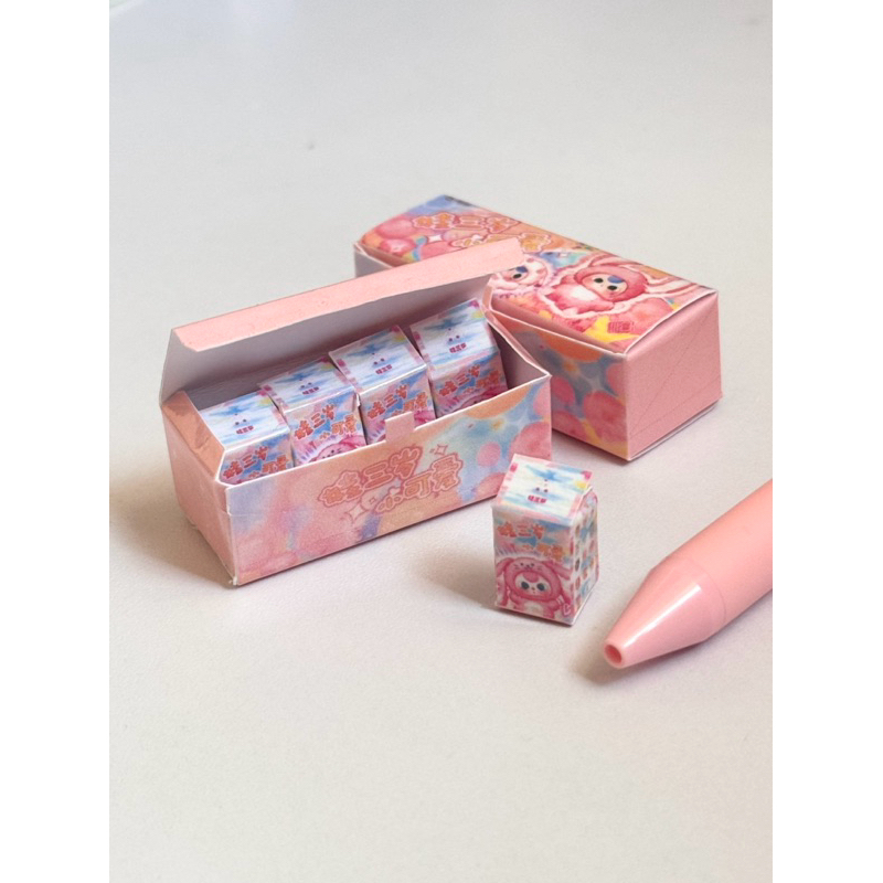 (Blindbox mini) BabyThree mini ver 3 mô hình giấy Thế giới tí hon của ...