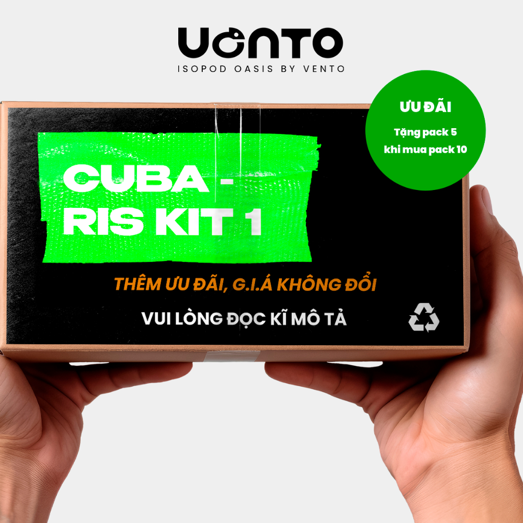 [ƯU ĐÃI LỚN] Box cuba-ris isopods Vento's Loves, Cuba-ris kit 1 | Shopee Việt Nam