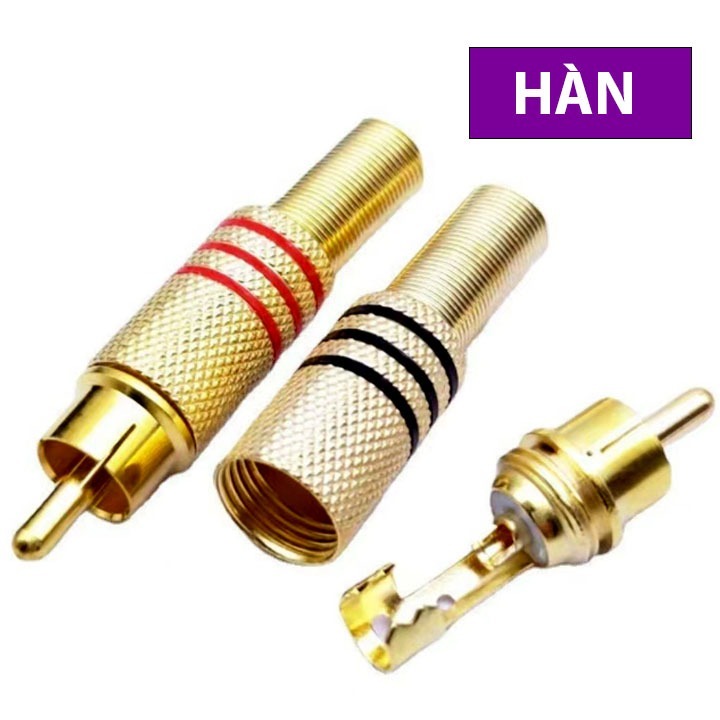 Jack Hoa Sen Mạ Vàng Âm Thanh AV RCA 339 | Shopee Việt Nam